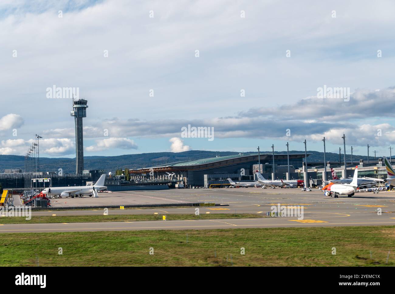 Oslo International Airport, also known as Oslo Gardermoen Airport or ...