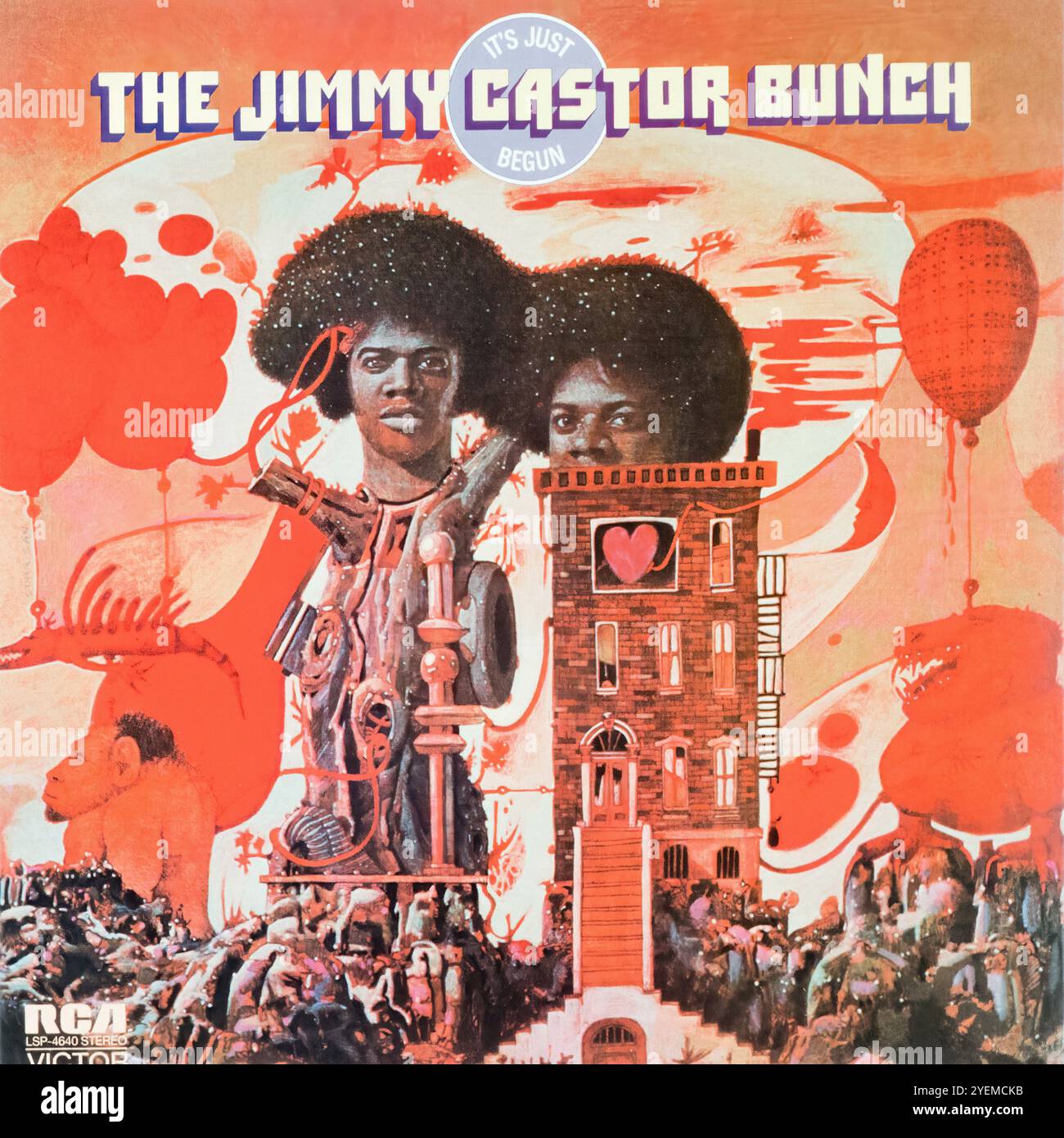 The Jimmy Castor Bunch - It's Just Begun - Original Vinyl Cover Stock ...
