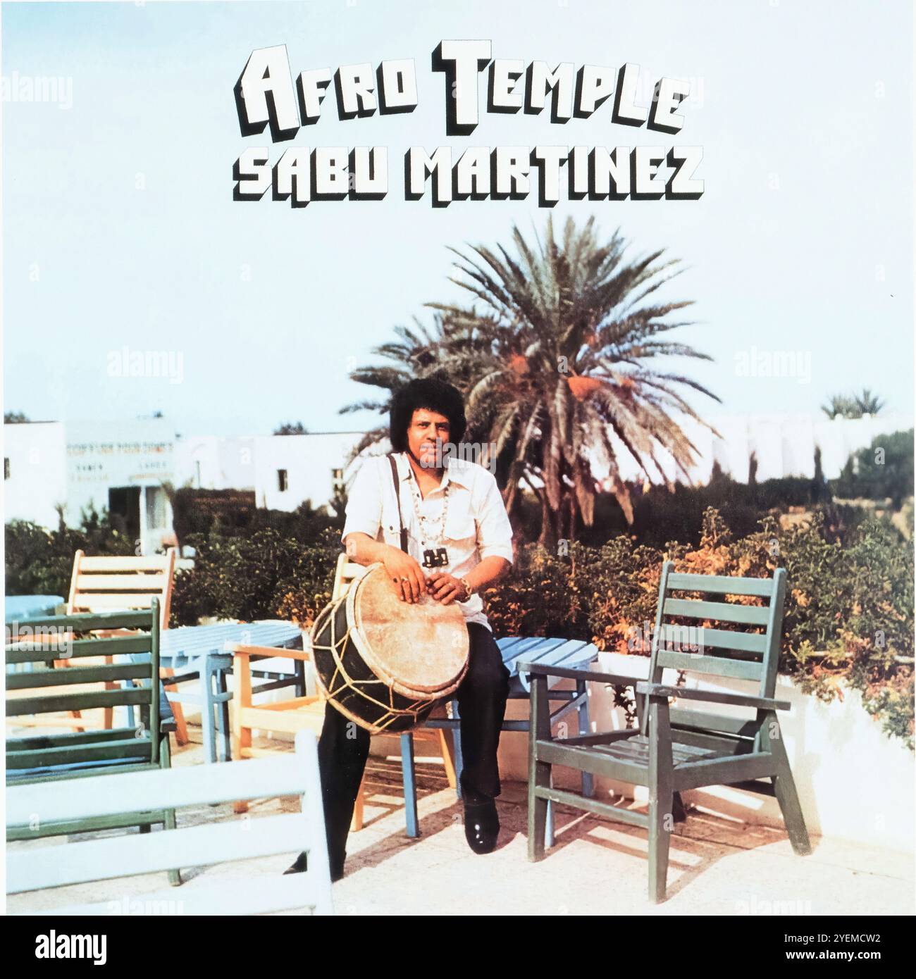 Afro Temple - Sabu Martinez - Original Vinyl Cover Stock Photo - Alamy