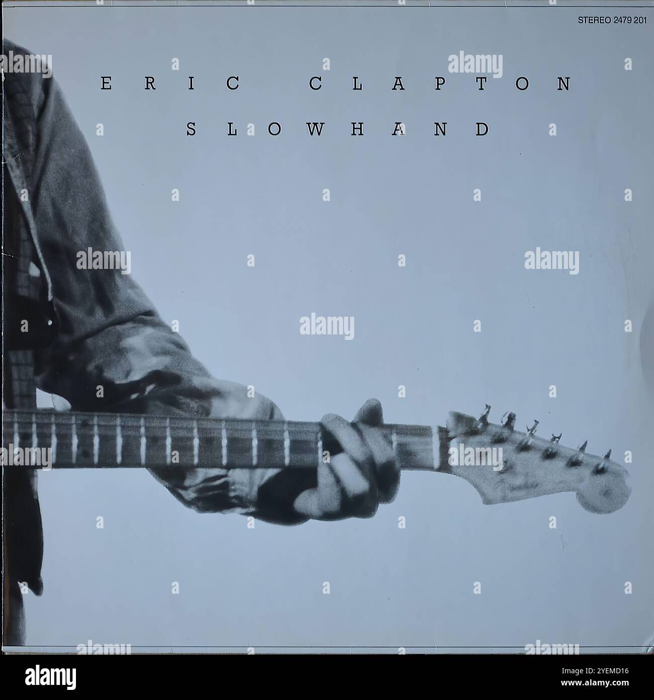 Eric Clapton - Slowhand - Original Vinyl Cover Stock Photo - Alamy