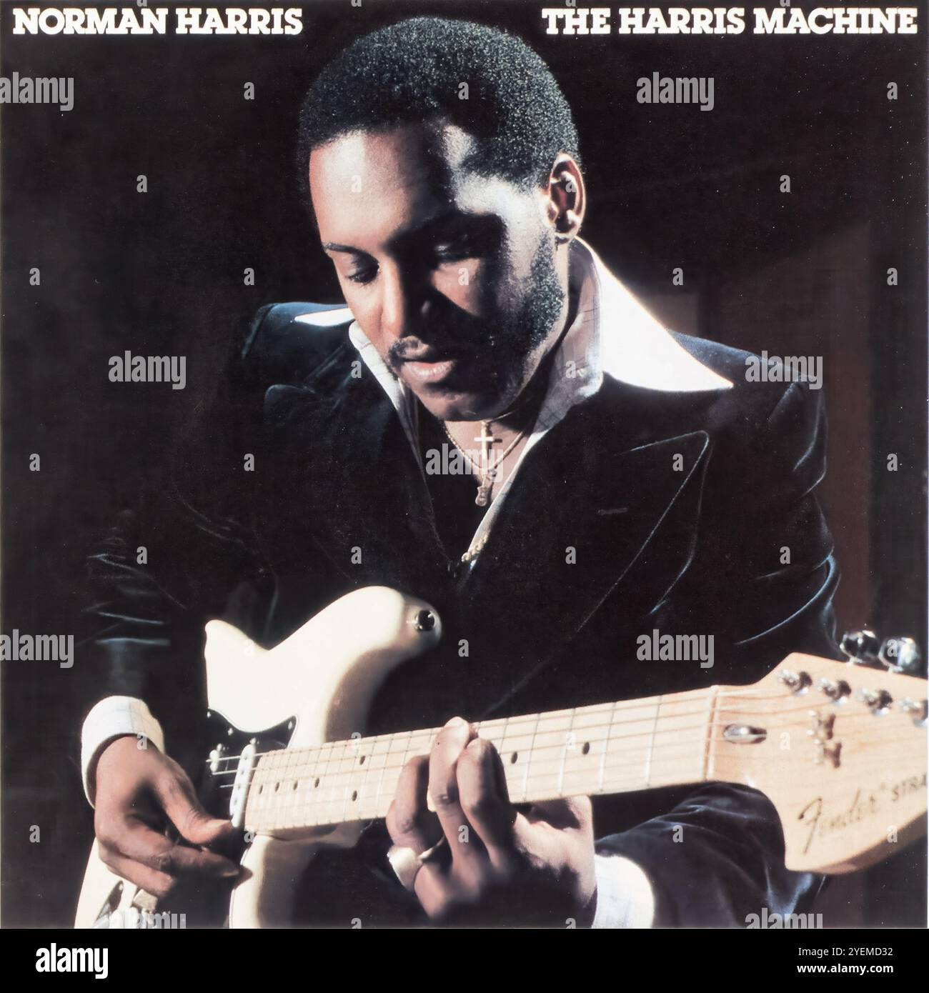 Norman Harris - The Harris Machine 1980 - Original Vinyl Cover Stock Photo - Alamy