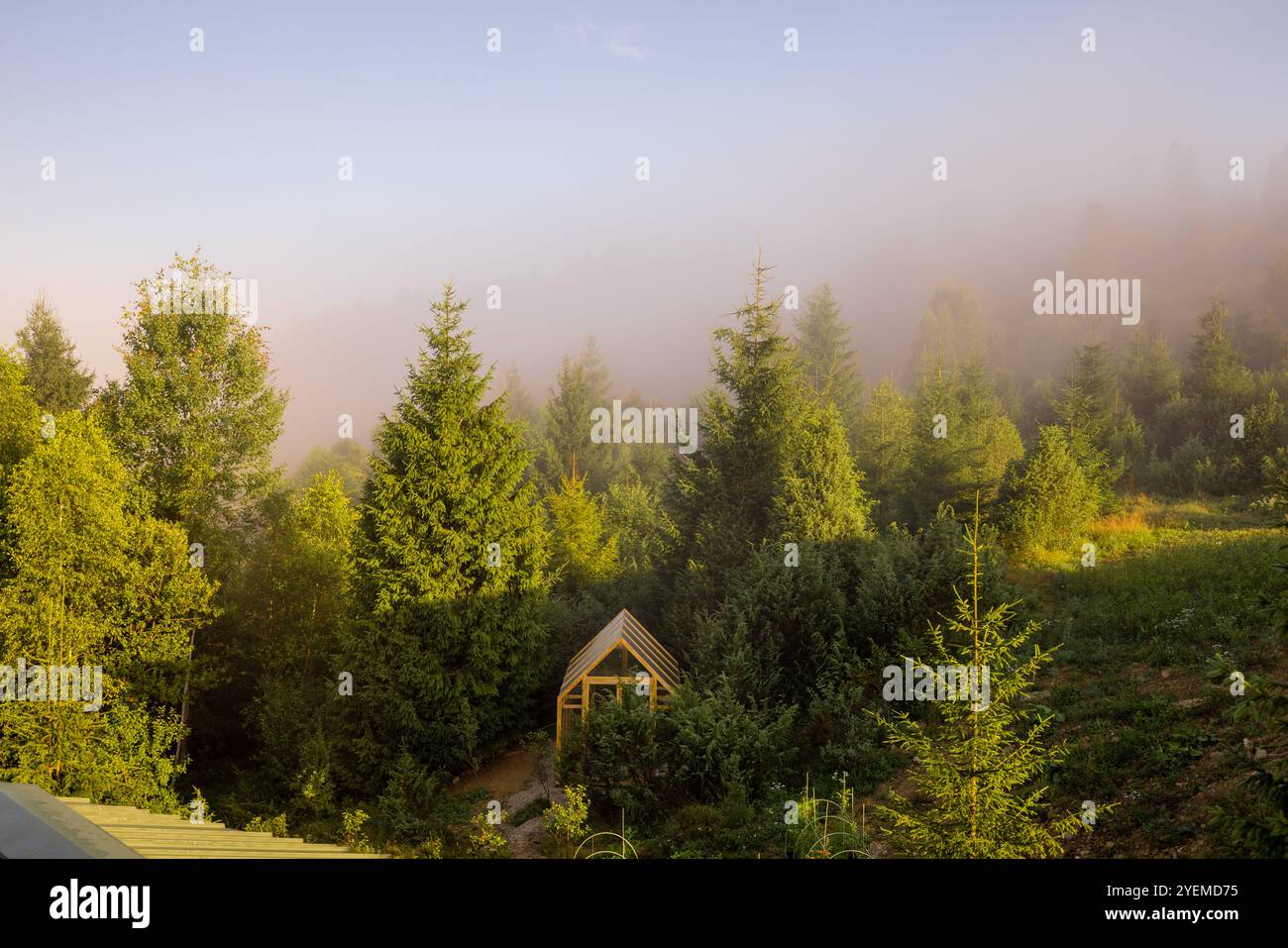 Simple structure nestled hi-res stock photography and images - Alamy