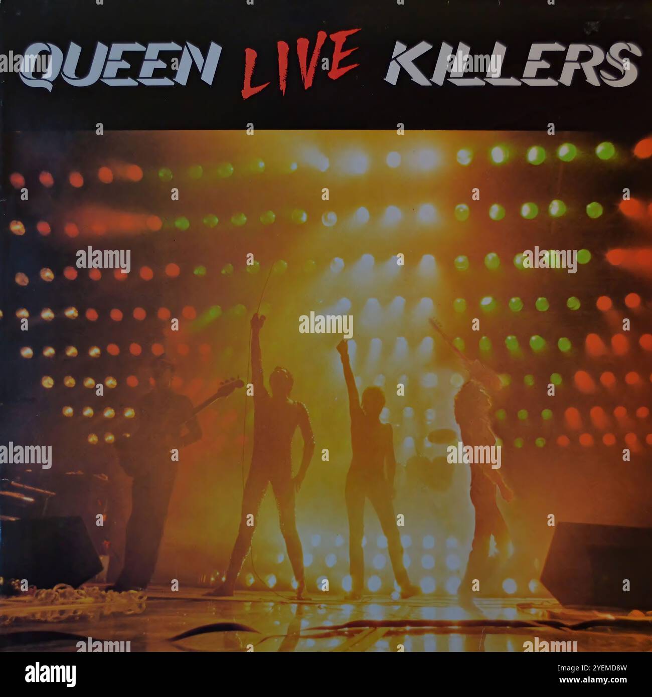 Queen - Live Killers - Original Vinyl Cover Stock Photo - Alamy