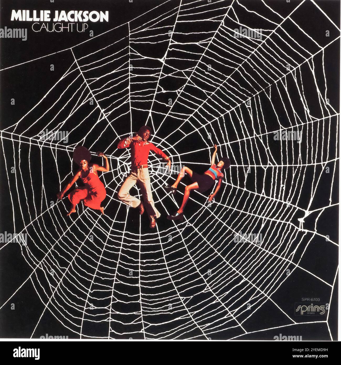 Millie Jackson - Caught Up 1974 - Original Vinyl Cover Stock Photo - Alamy