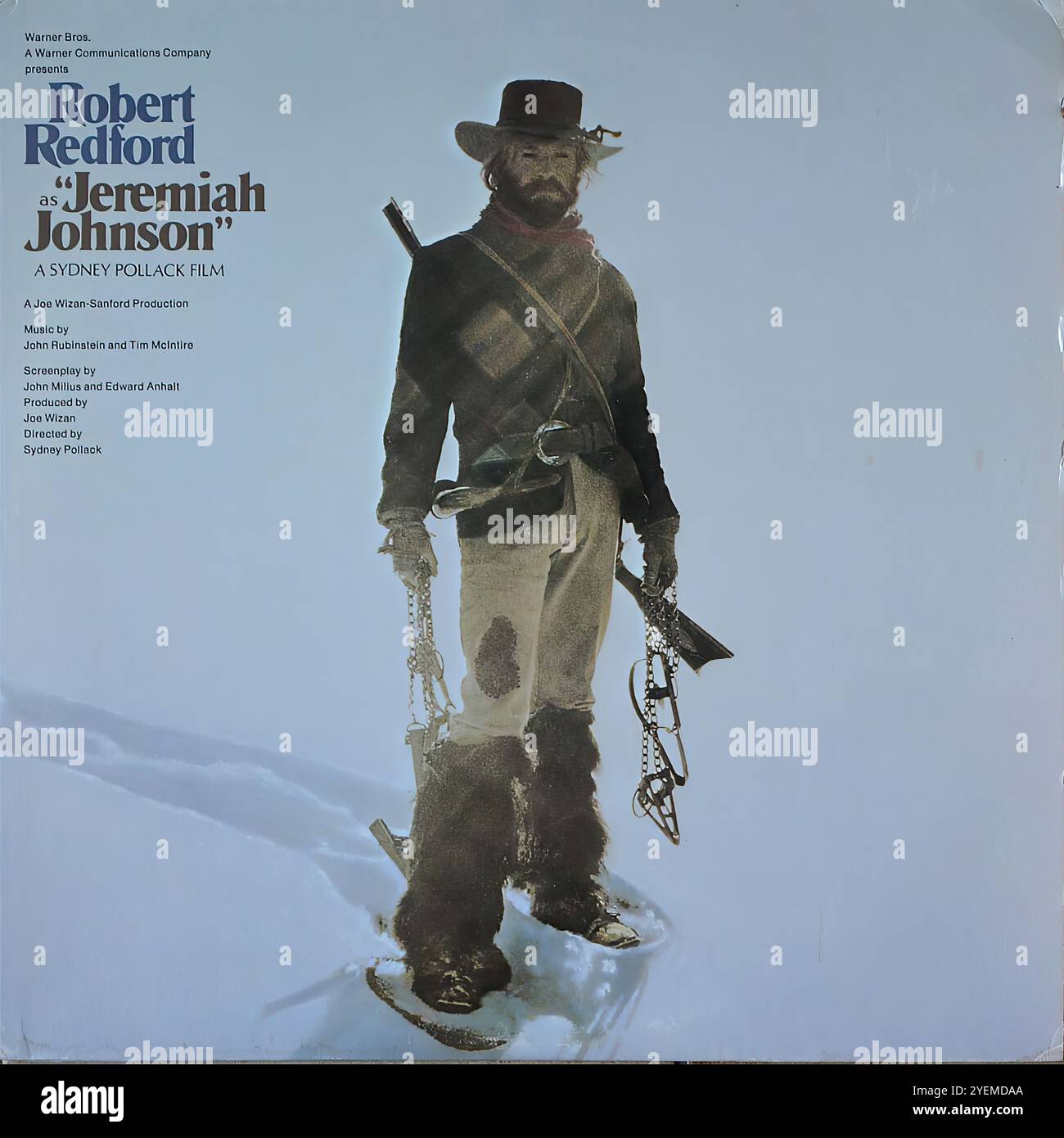 Jeremiah Johnson Original Soundtrack - Original Vinyl Cover Stock Photo ...