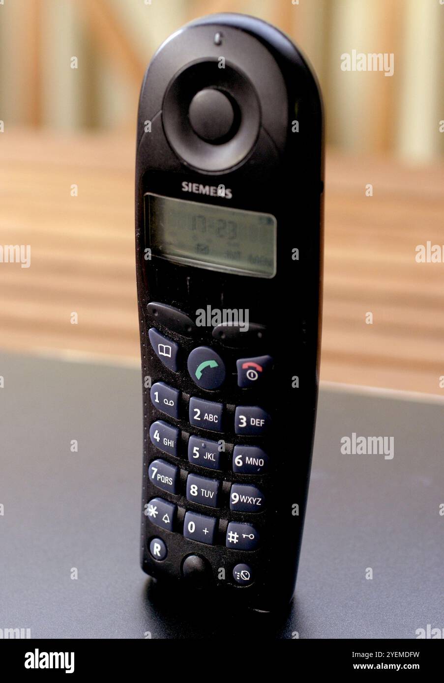 A cordless phone from Siemens Stock Photo - Alamy