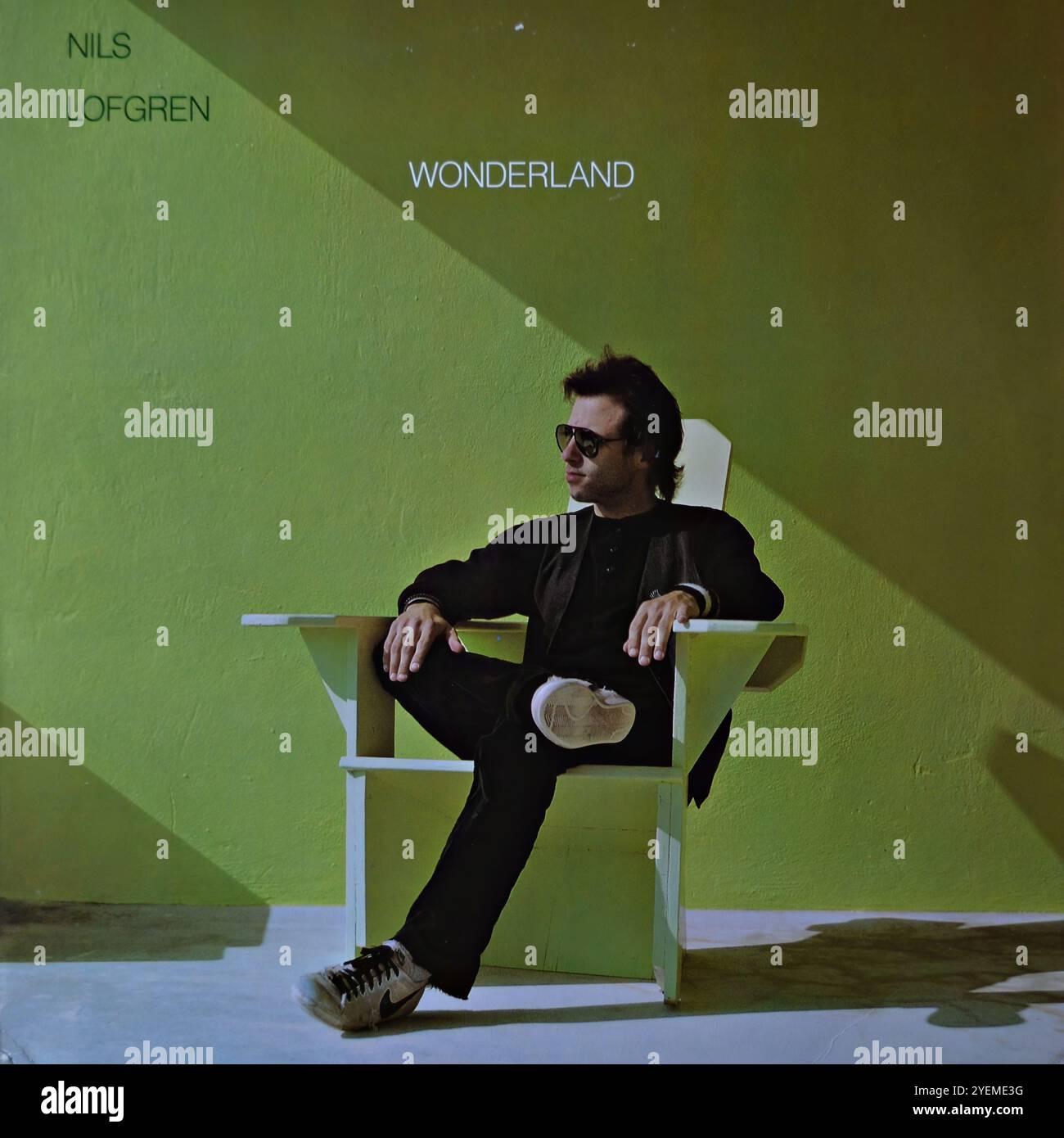 Nils Lofgren - Wonderland - Original Vinyl Cover Stock Photo - Alamy