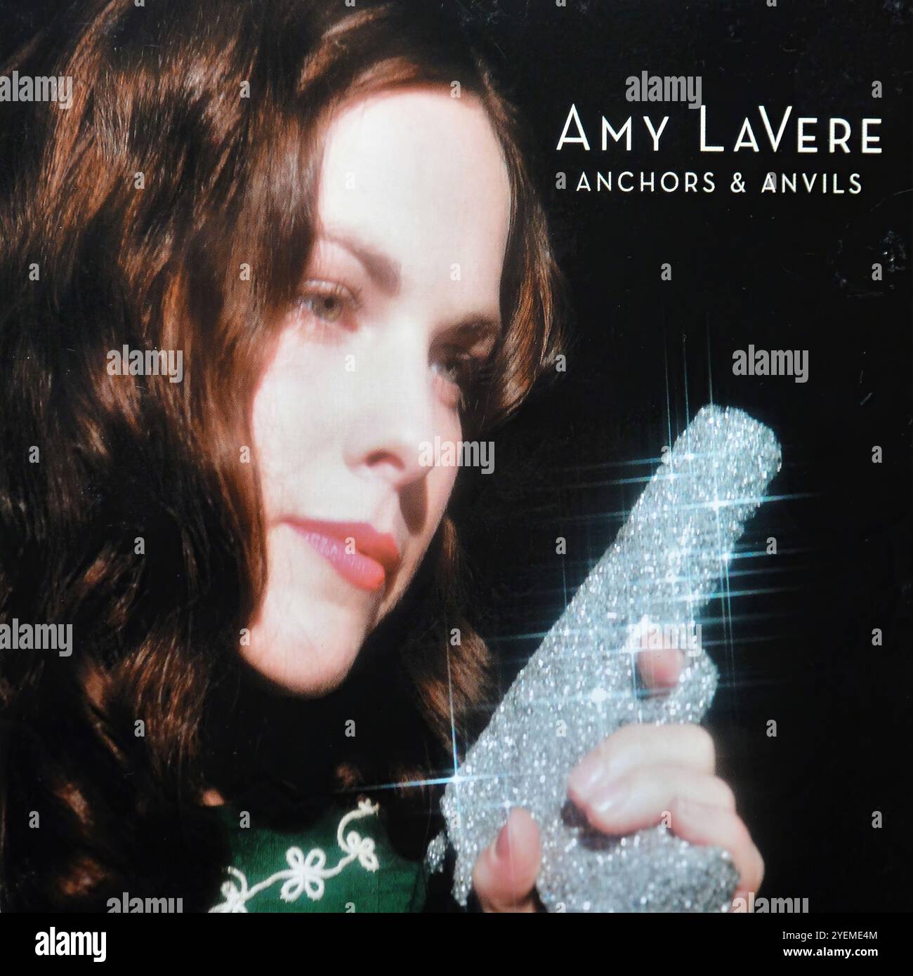 Amy LaVere - Anchors & Anvils - Original Vinyl Cover Stock Photo - Alamy