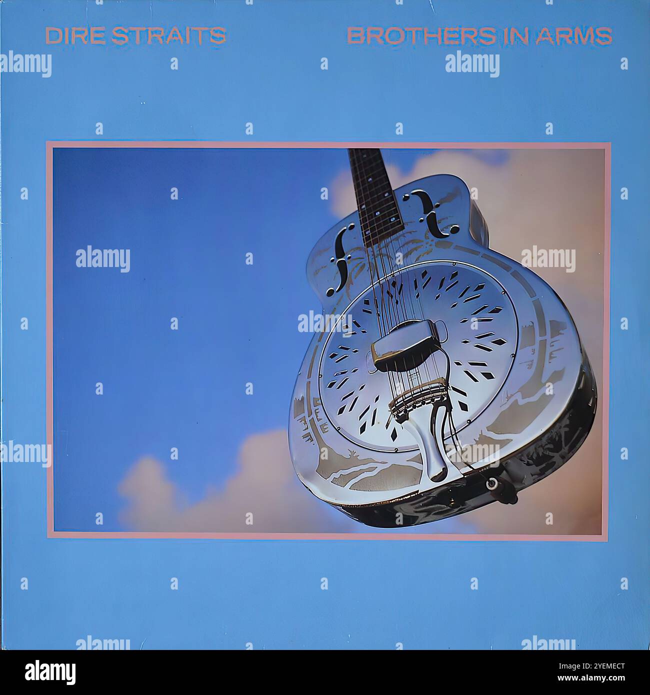 Dire Straits - Brothers In Arms - Original Vinyl Cover Stock Photo - Alamy