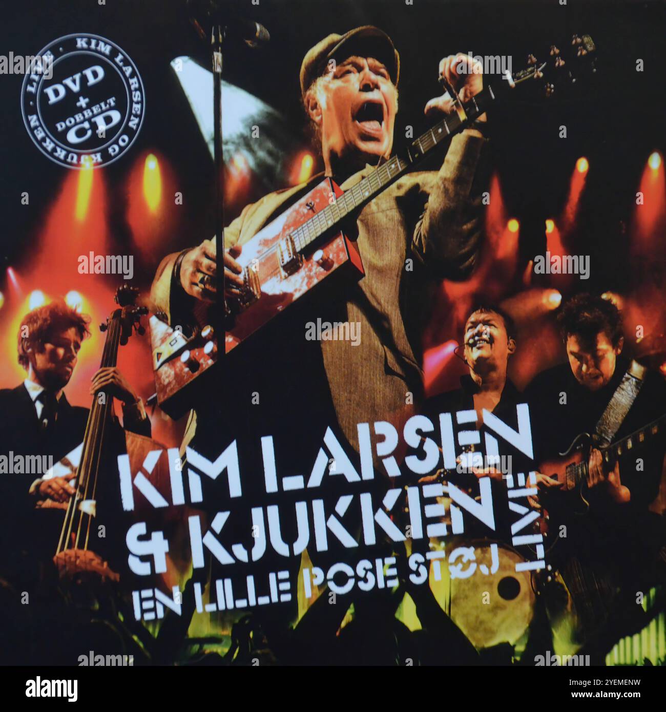 Kim Larsen & Kjukken - En Lille Pose StÃ¸j - Original Vinyl Cover Stock Photo - Alamy