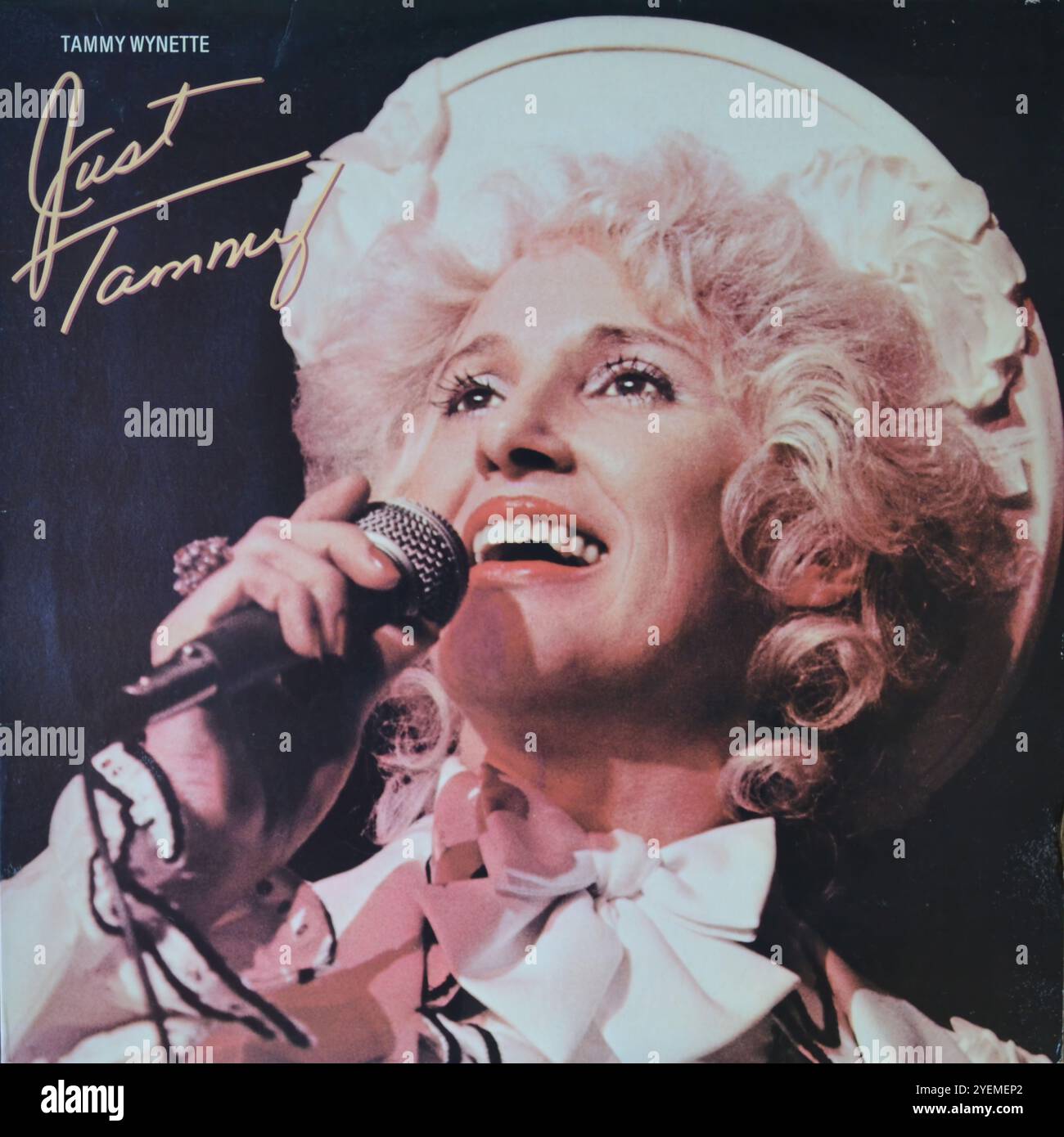 Tammy Wynette - Just Tammy - Original Vinyl Cover Stock Photo - Alamy