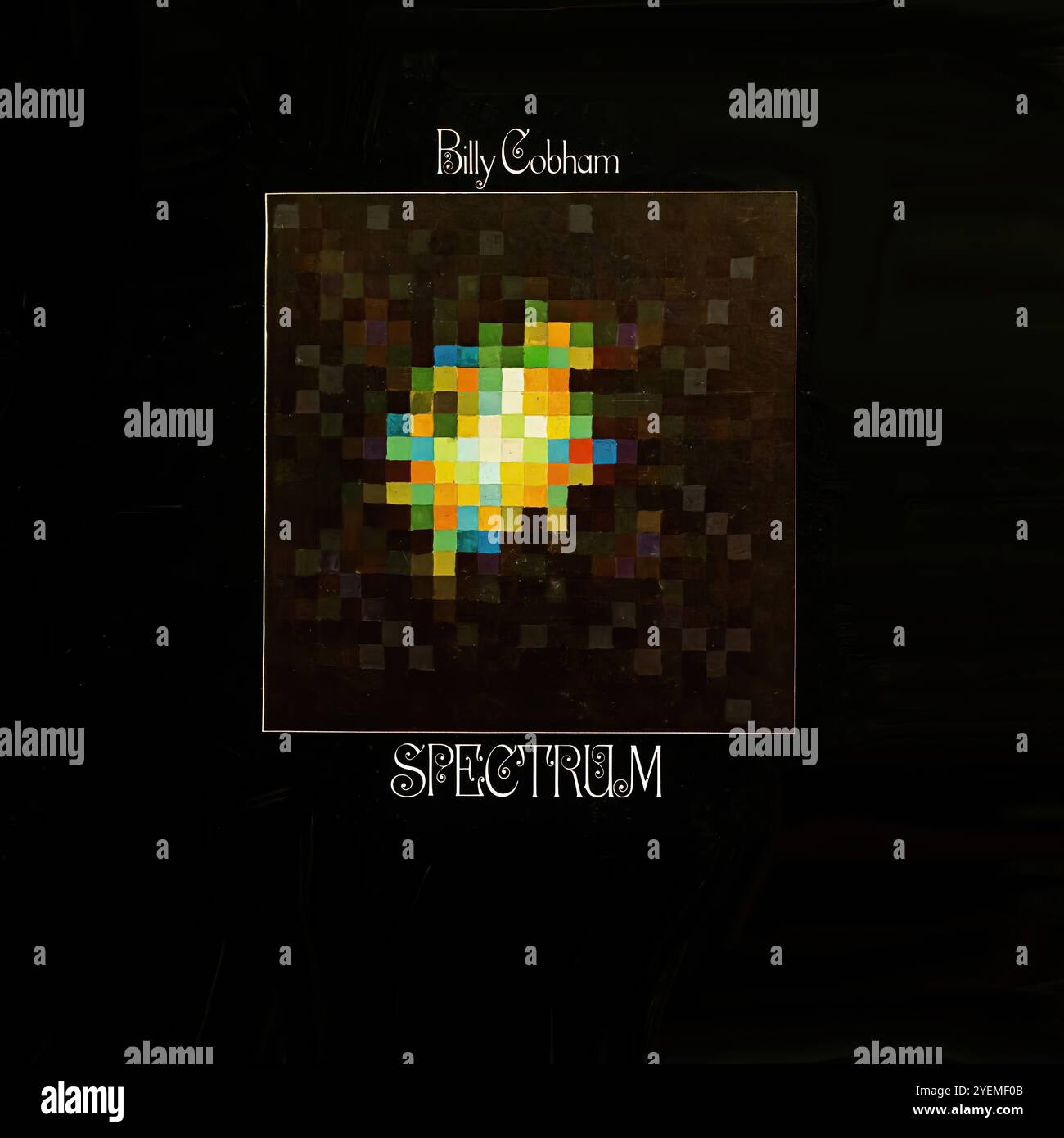 Billy Cobham Spectrum - Original Vinyl Cover Stock Photo - Alamy