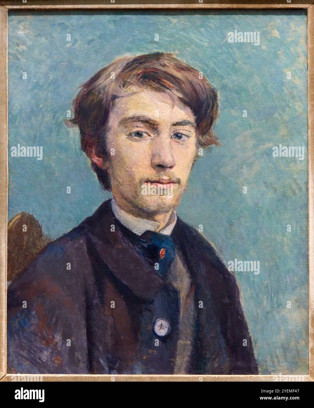 Emile Bernard, 1886, Henri de Toulouse-Lautrec (1864- 1901), The ...