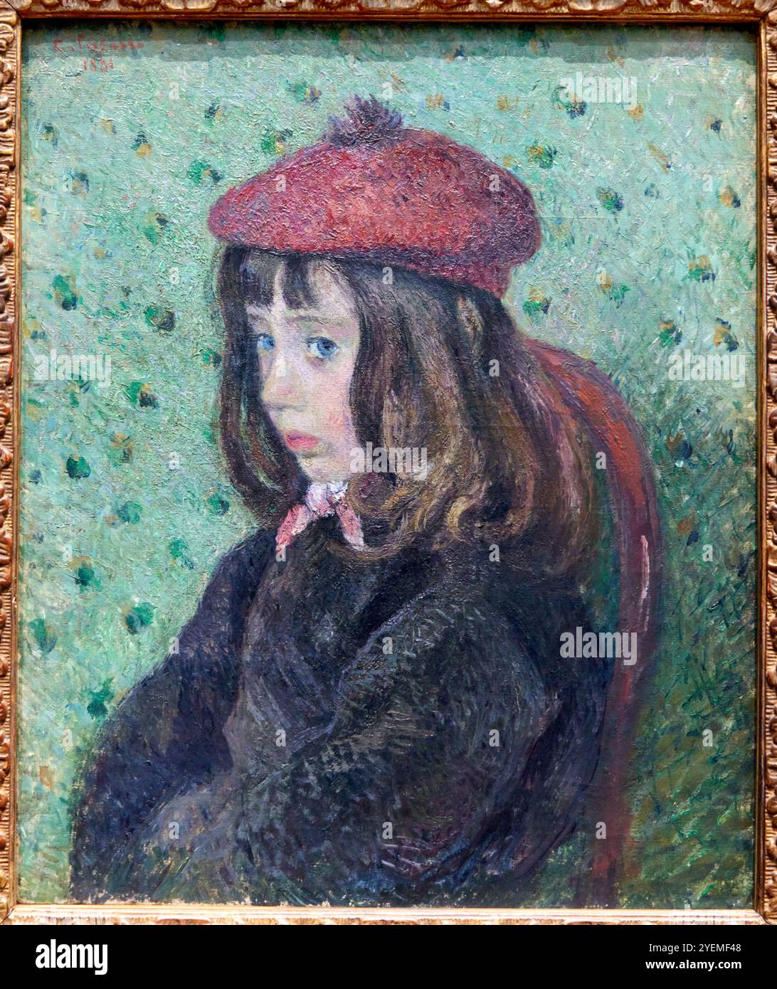Portrait of Félix Pissarro, 1881, Camille Pissarro (1830-1903), The ...