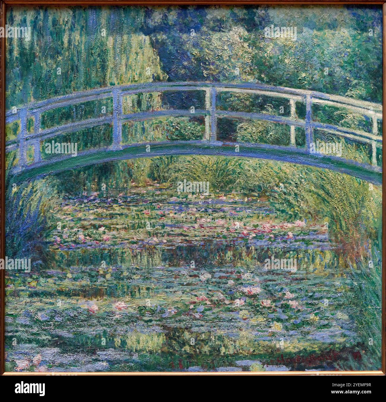 The Water-Lily Pond, 1899, Claude Monet (1840-1926), The National Gallery, London, UK Stock ...