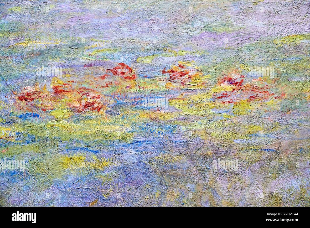 Detail, Water-Lilies, after 1916, Claude Monet (1840-1926), The ...