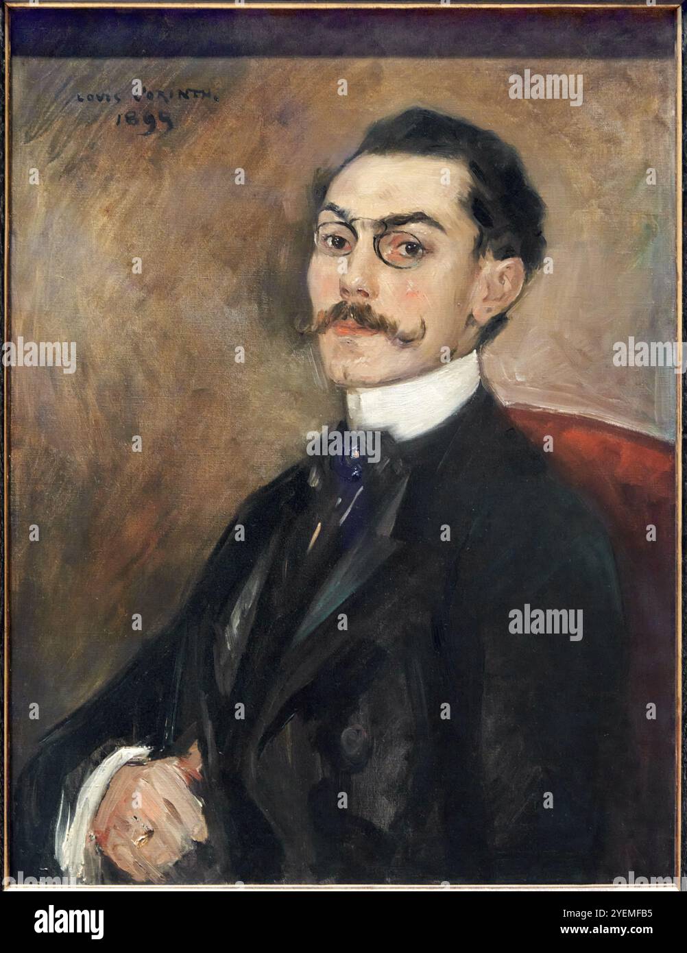 Portrait of Dr Ferdinand Mainzer, 1899, Lovis Corinth (1858-1925), The National Gallery, London ...