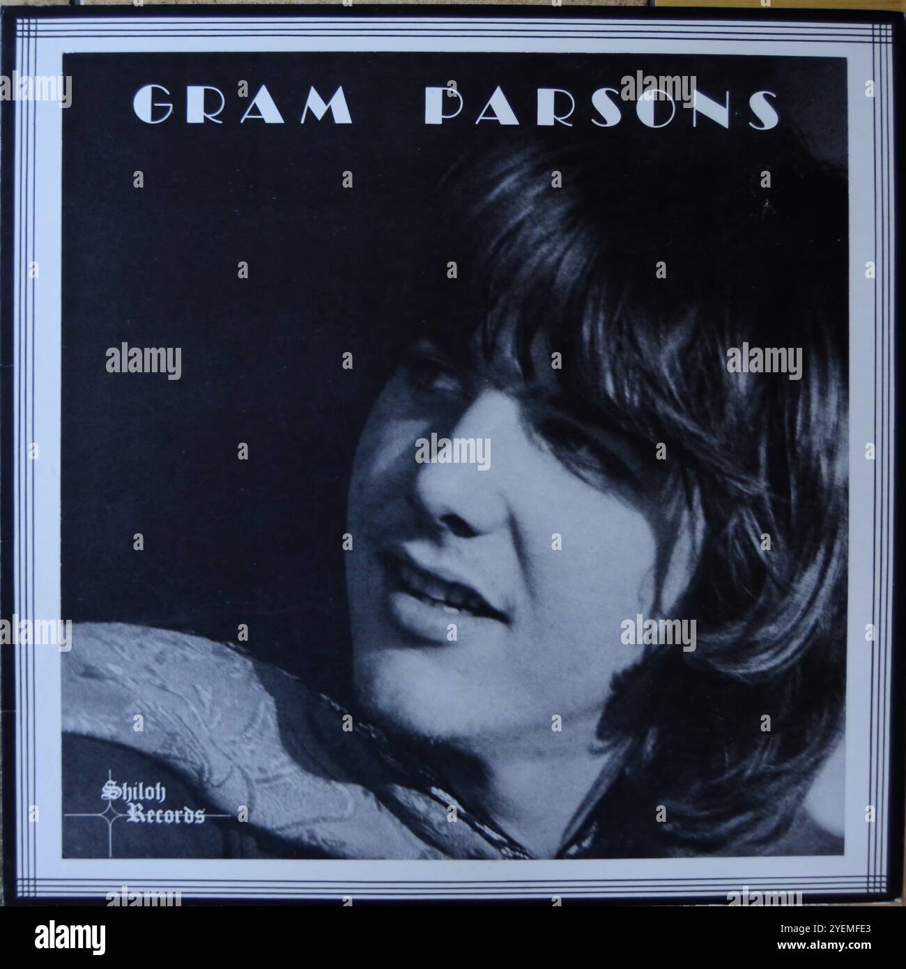 Gram Parsons - Gram Parsons 00001 - Original Vinyl Cover Stock Photo ...