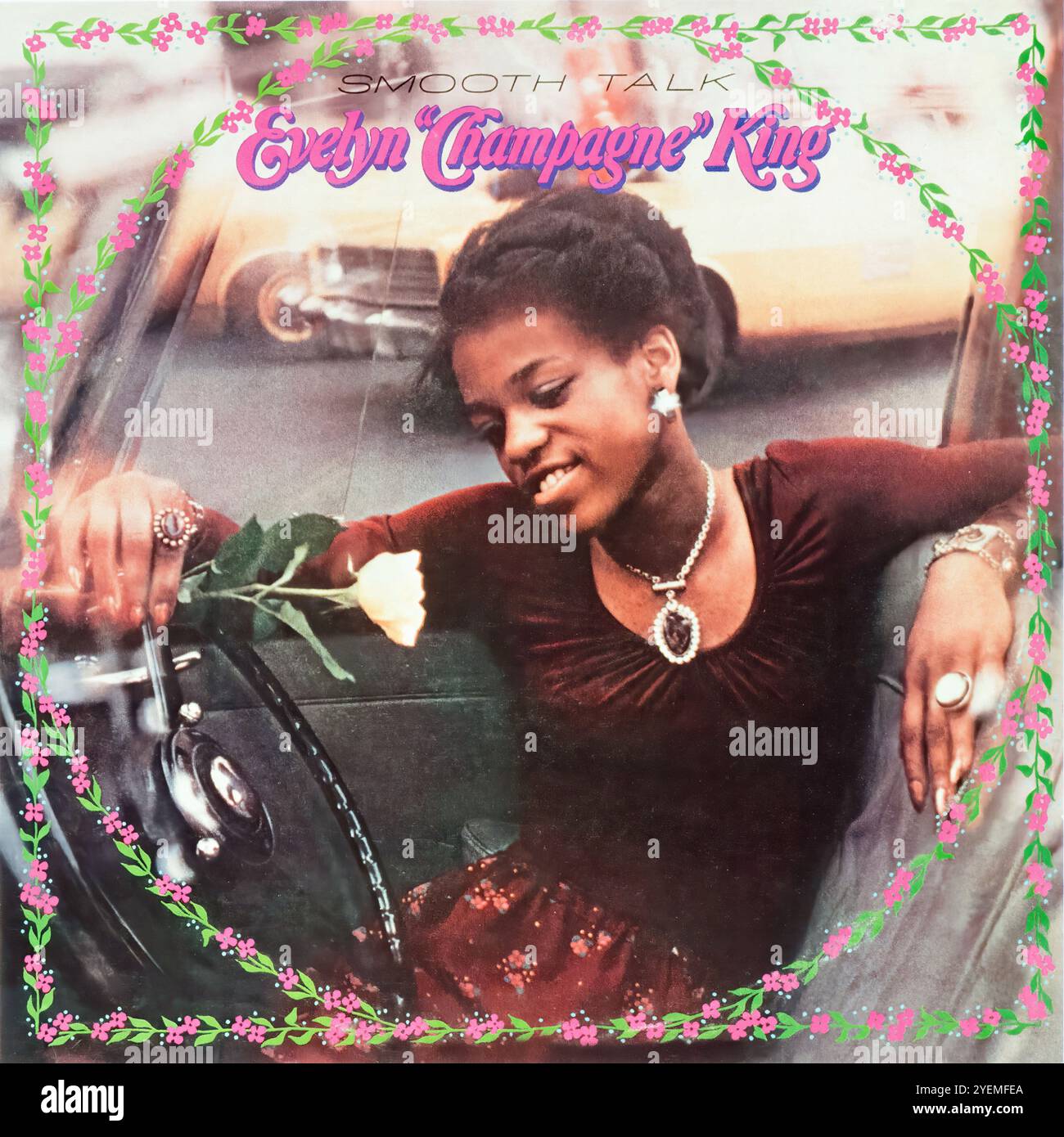EVELYN CHAMPAGNE KING / SMOOTH TALK - Original Vinyl Cover Stock Photo ...