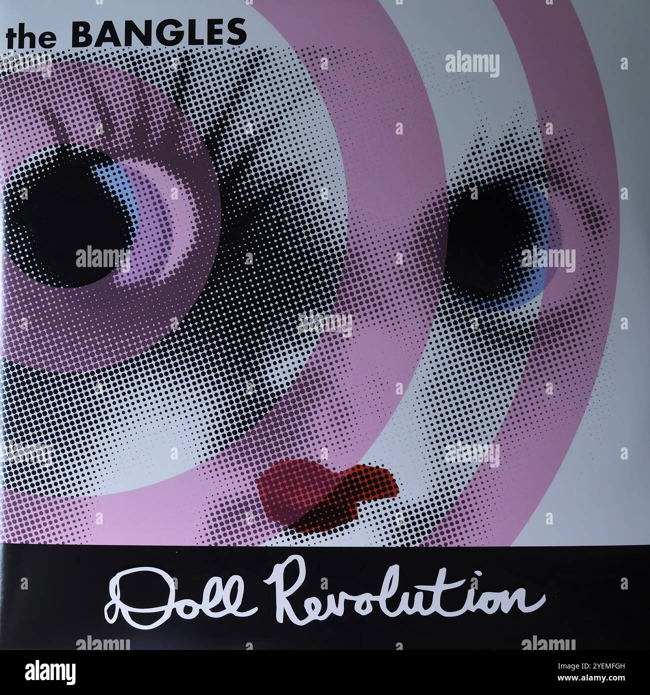 The Bangles - Doll Revolution - Original Vinyl Cover Stock Photo - Alamy