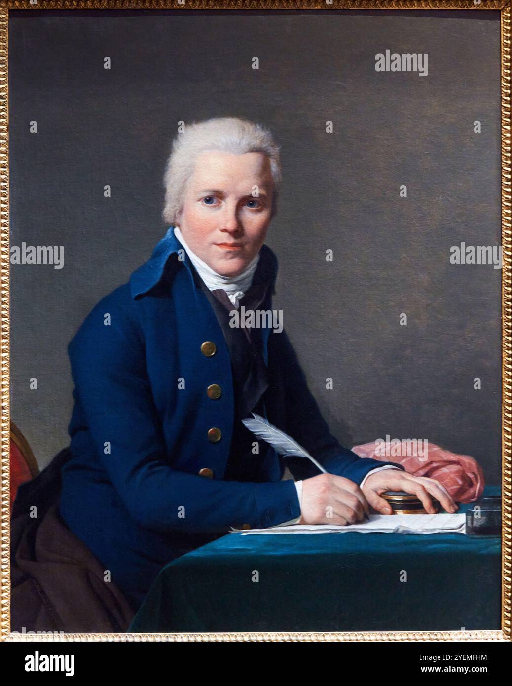 Portrait of Jacobus Blauw, 1795, Jacques-Louis David (1748-1825), The ...