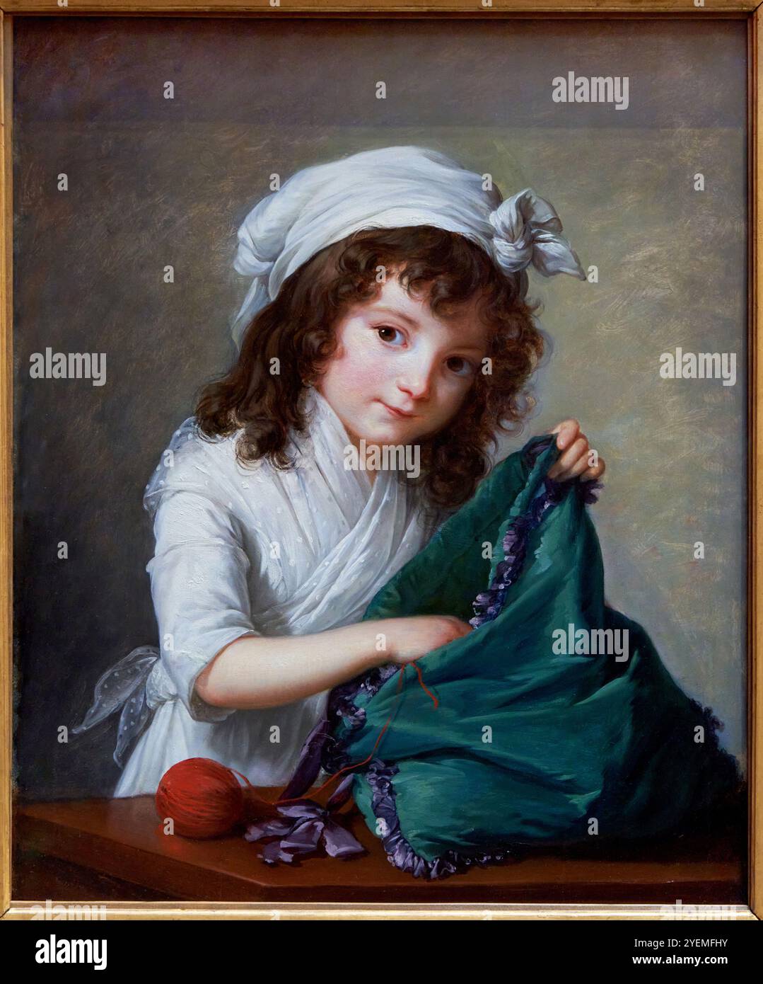 Mademoiselle Brongniart, 1788, Elizabeth Louise Vigée Le Brun (1755 ...