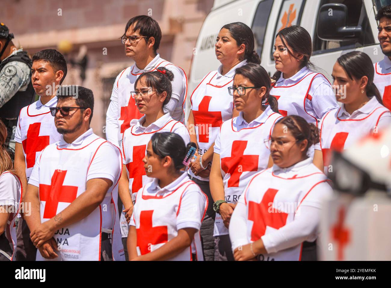 Mexican red cross ambulance hi-res stock photography and images - Alamy