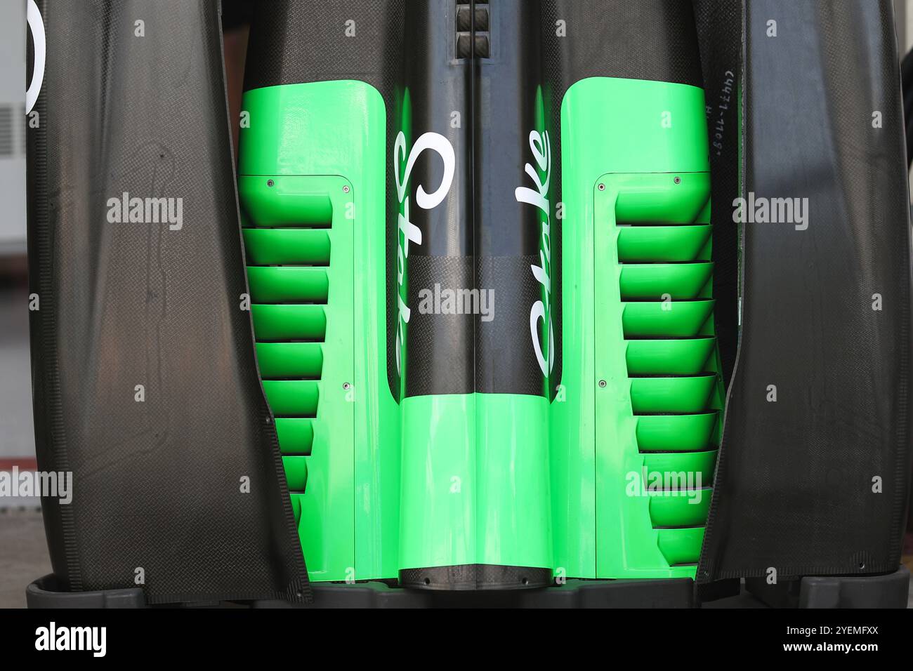 Stake F1 Team Kick Sauber C44, mechanical detail aerodynamism, aerodynamic, aerodynamics during ...