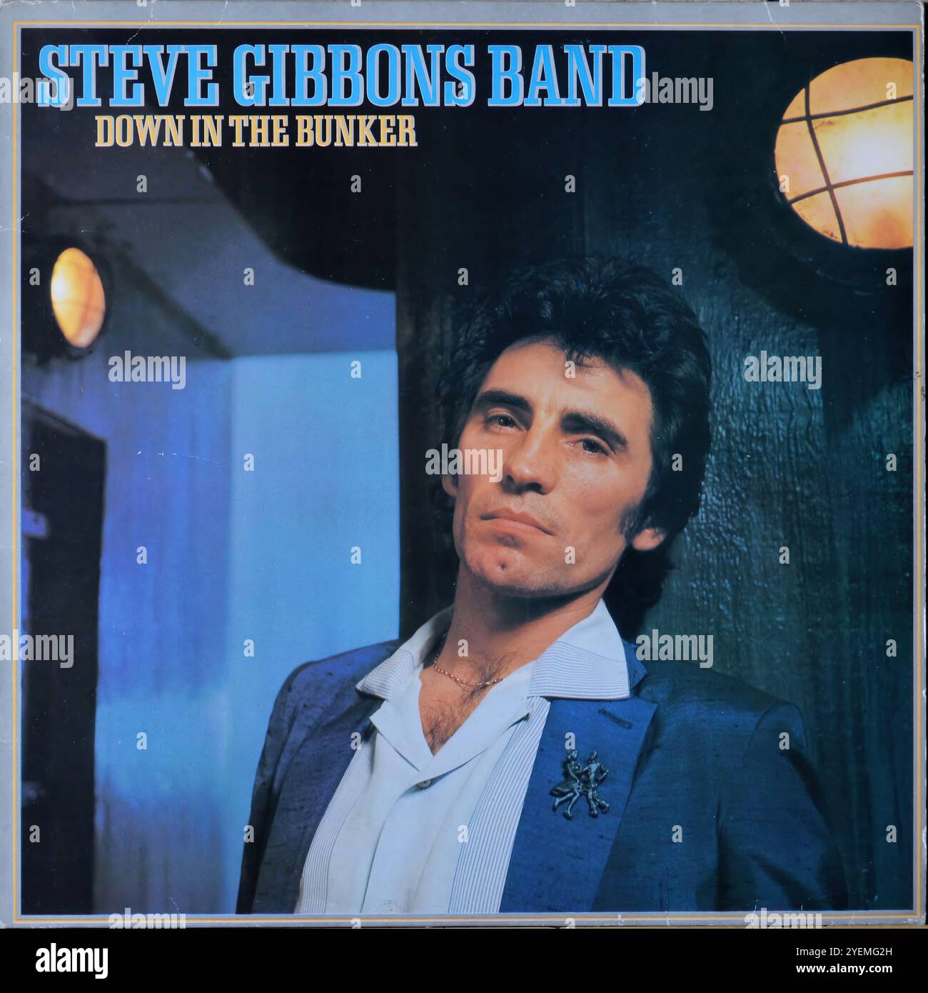 Steve Gibbons Band - Down In The Bunker - Original Vinyl Cover Stock ...