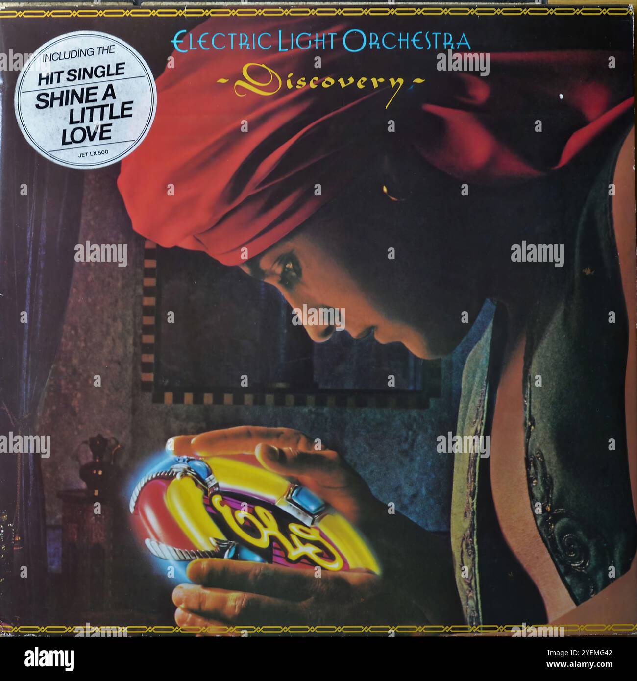 Electric Light Orchestra - Discovery - Original Vinyl Cover Stock Photo ...