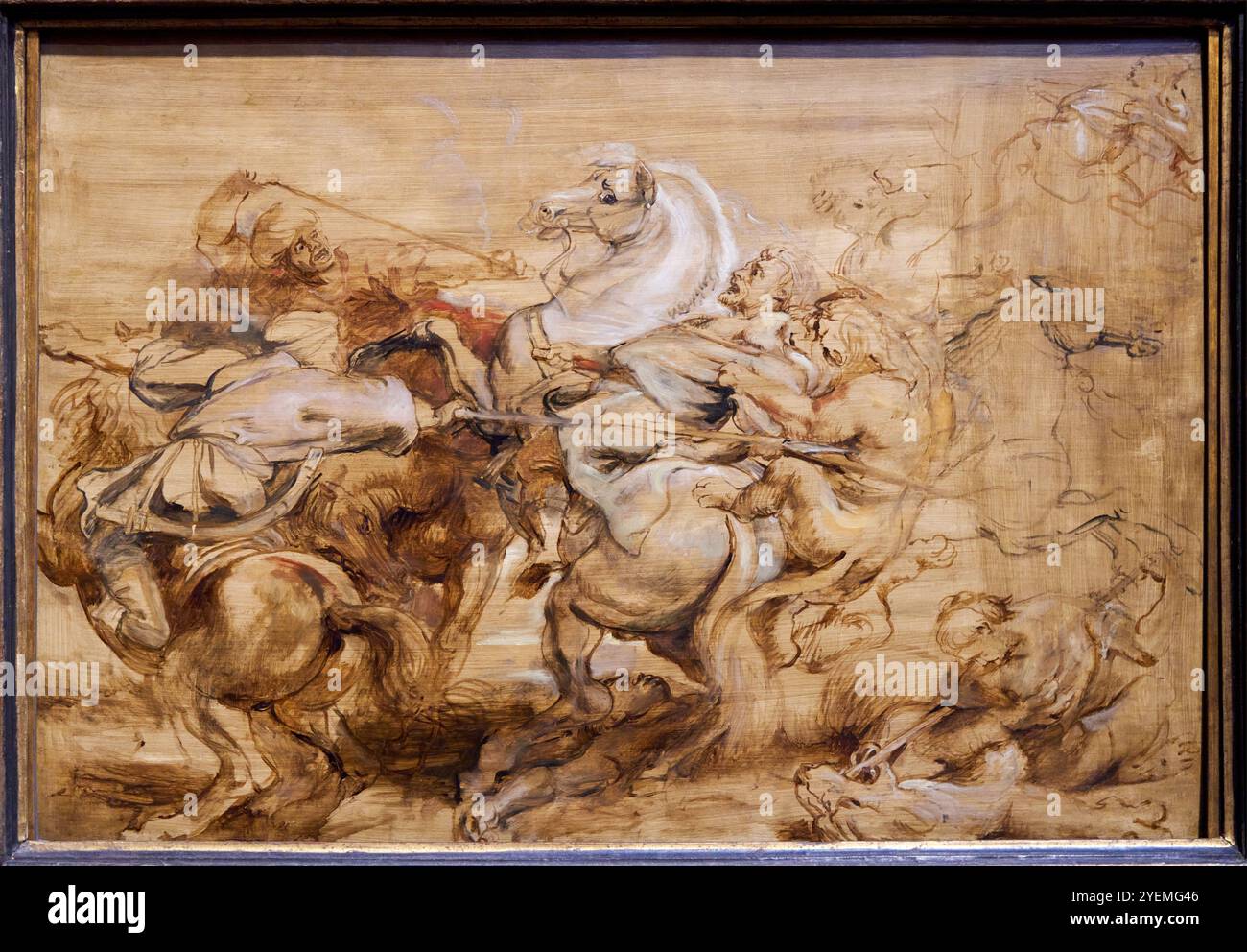 A Lion Hunt, about 1614-1615, Peter Paul Rubens (1577-1640), The ...