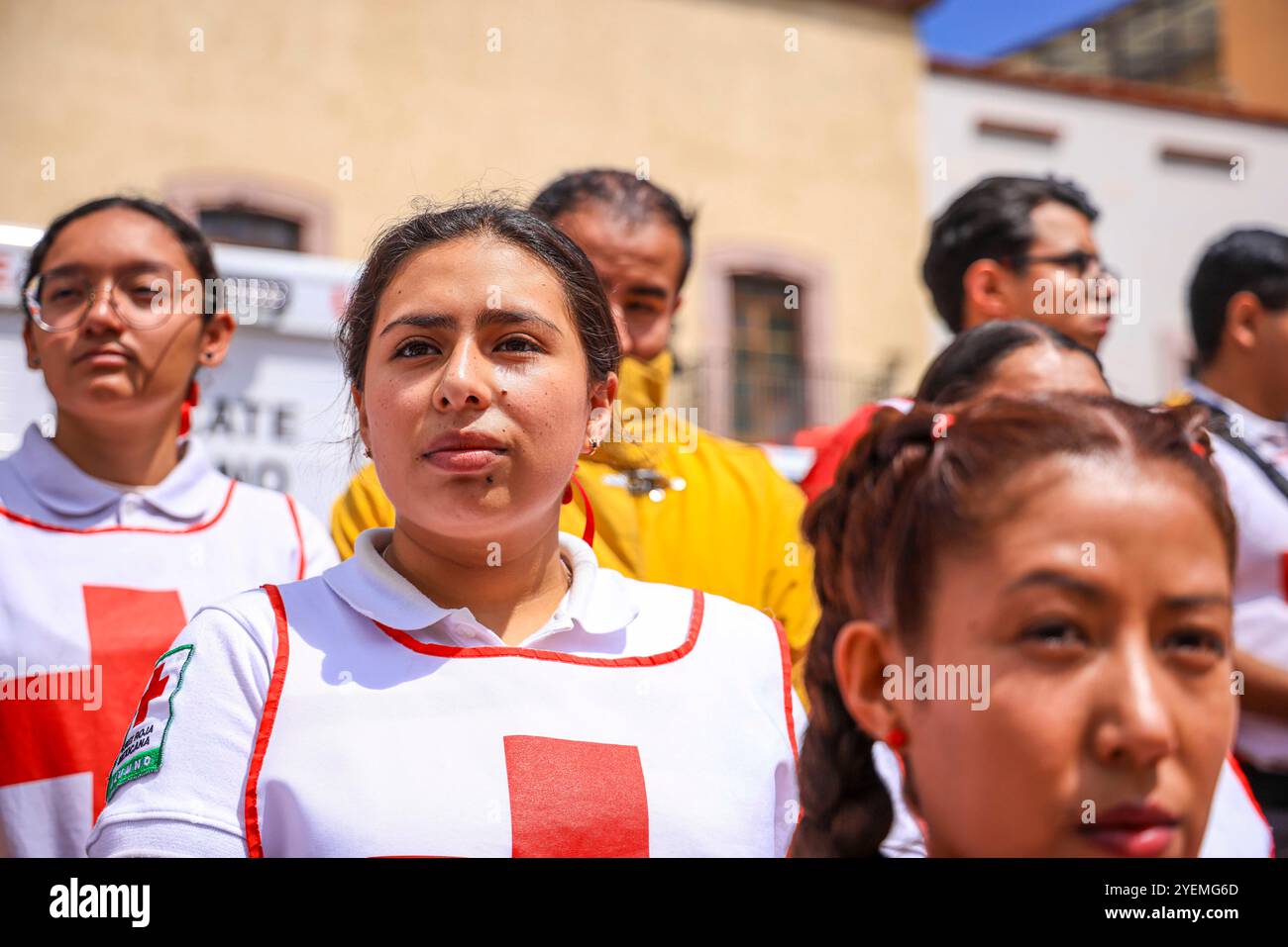 Mexican red cross ambulance hi-res stock photography and images - Alamy