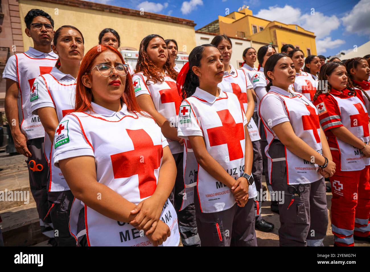 Mexican red cross ambulance hi-res stock photography and images - Alamy