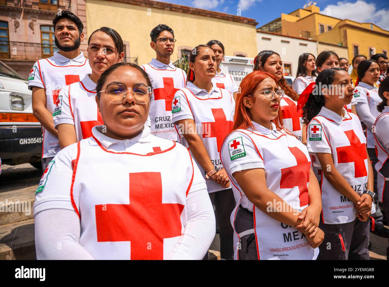 Mexican red cross ambulance hi-res stock photography and images - Alamy