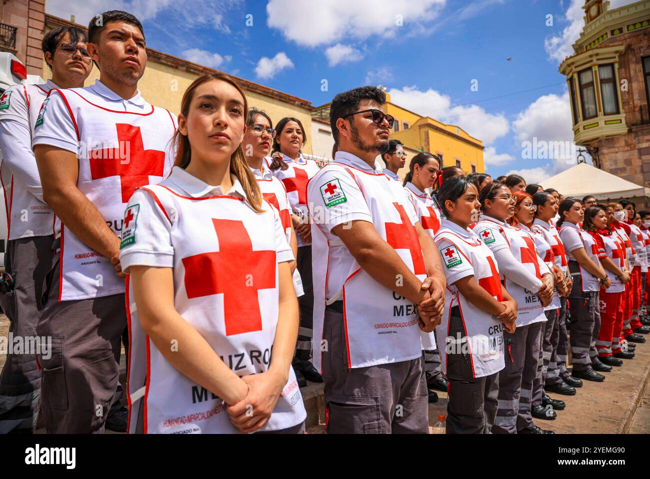Mexican red cross ambulance hi-res stock photography and images - Alamy