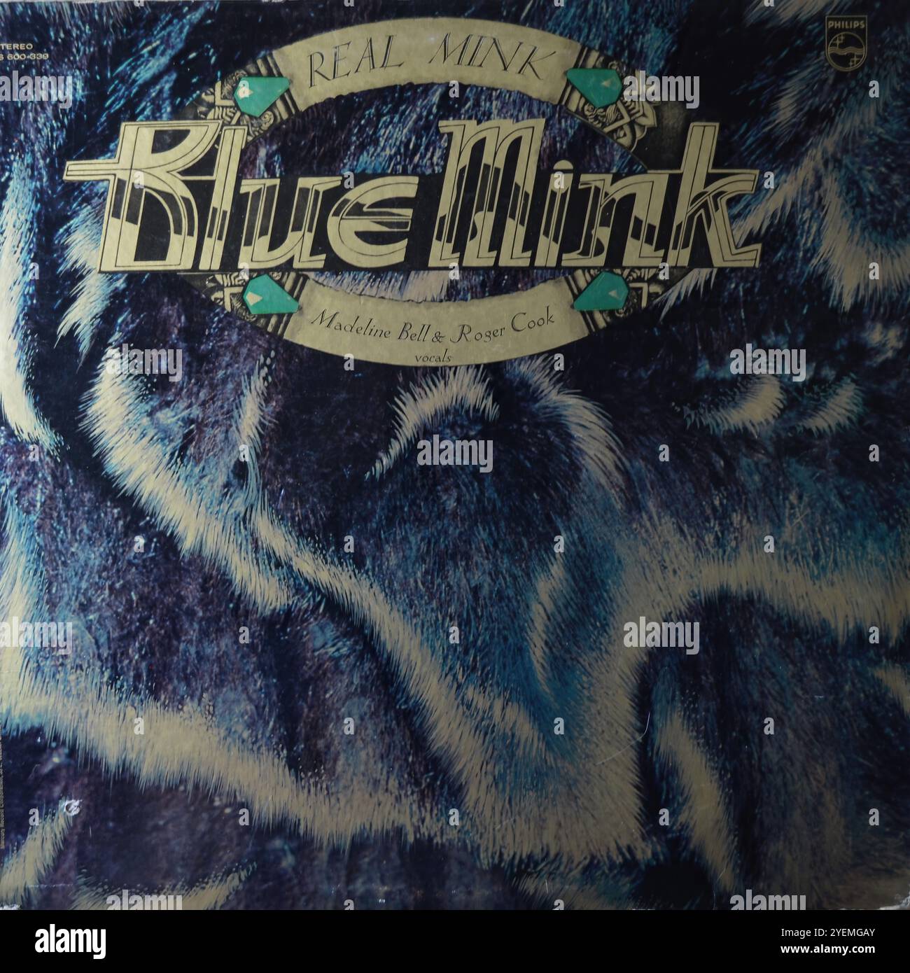 Blue Mink - Real Mink - Original Vinyl Cover Stock Photo - Alamy