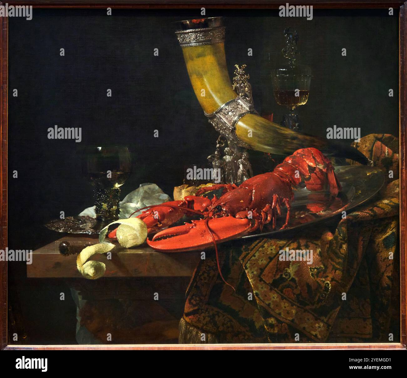 Still Life with Drinking-Horn, about 1653, Willem Kalf (1619-1693), The ...