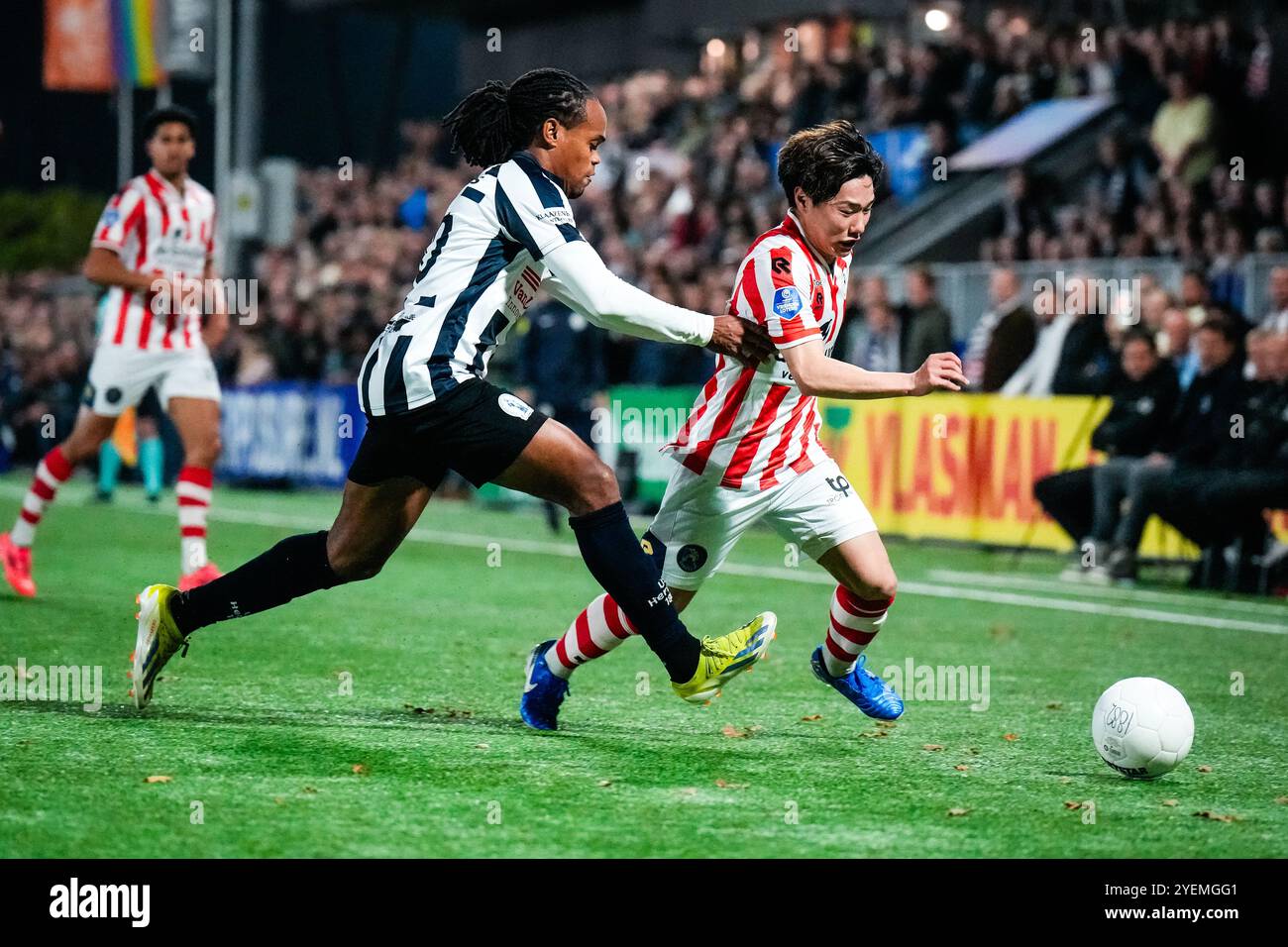 Utrecht - Adolfo Machado, Shunsuke Mito of Sparta Rotterdam during the ...