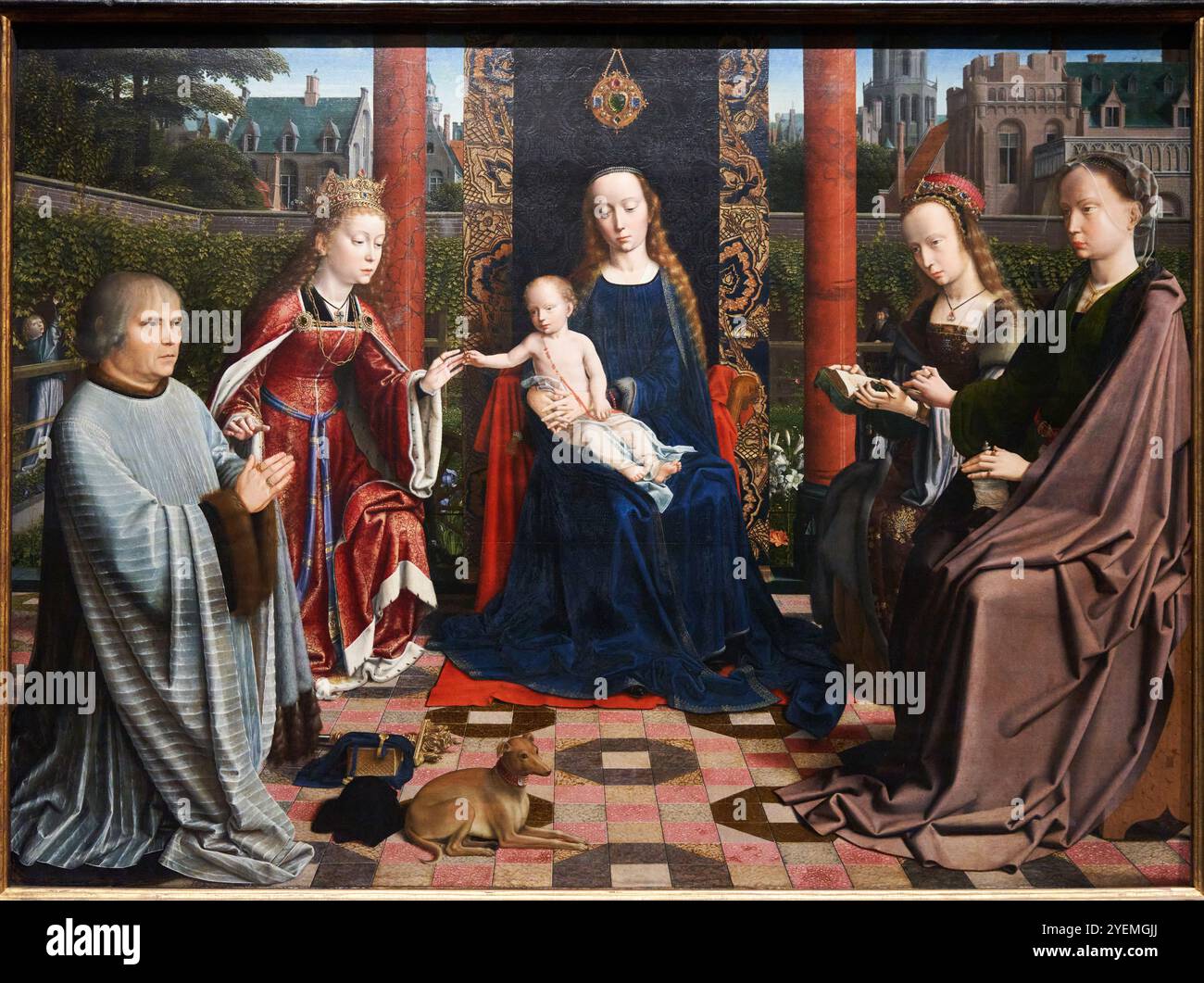 The Virgin and Child with Saints and Donor, probably 1510, Gerard David (active 1484; died 1523 ...