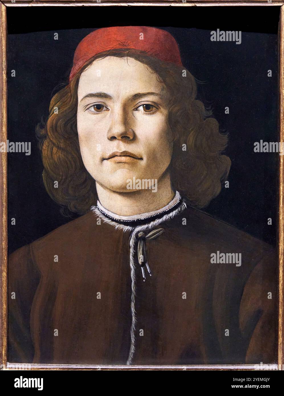 Portrait of a Young Man, probably about 1480-1485, Sandro Botticelli ...