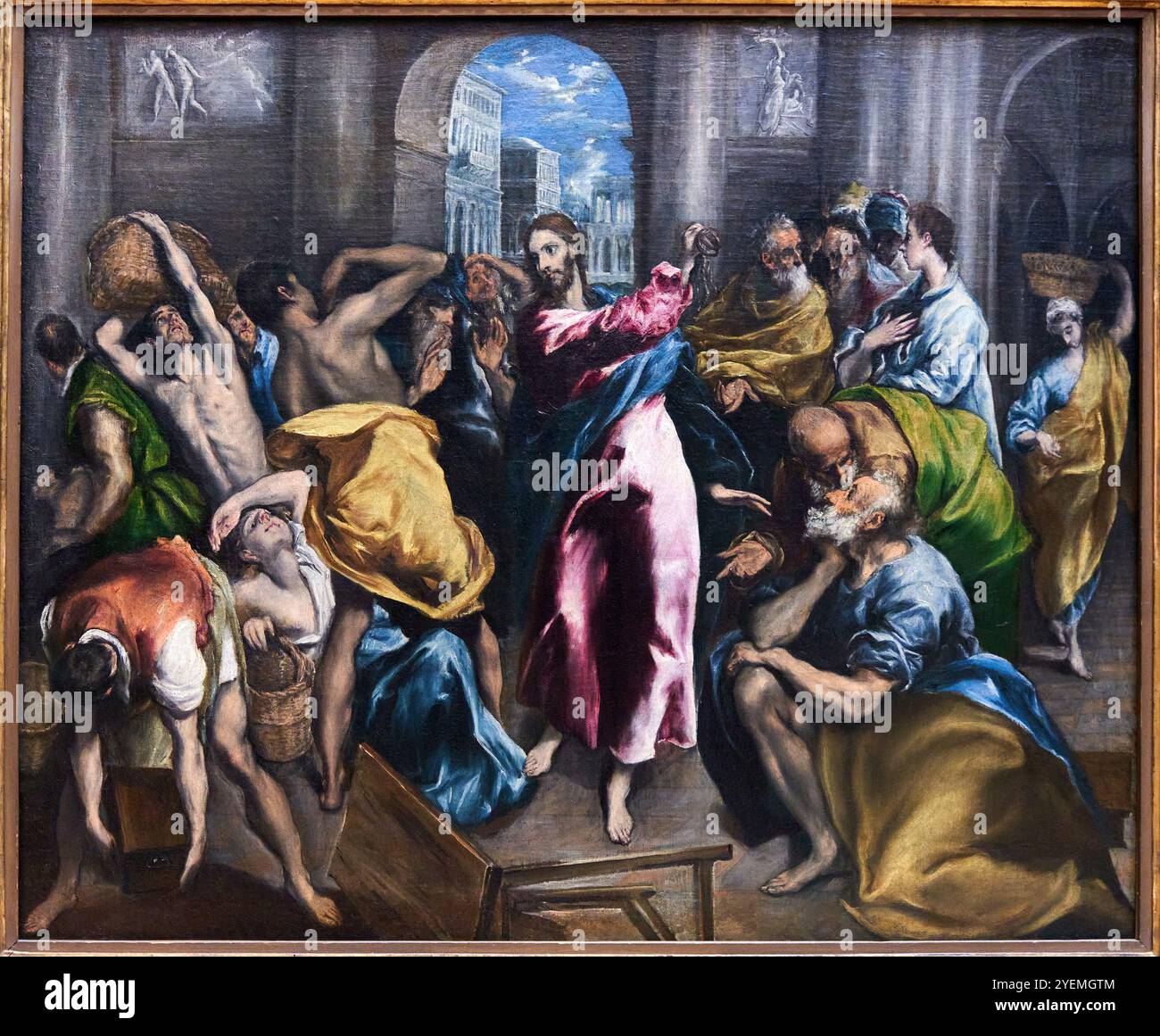 Christ driving the Traders from the Temple, about 1600, El Greco (1541 ...
