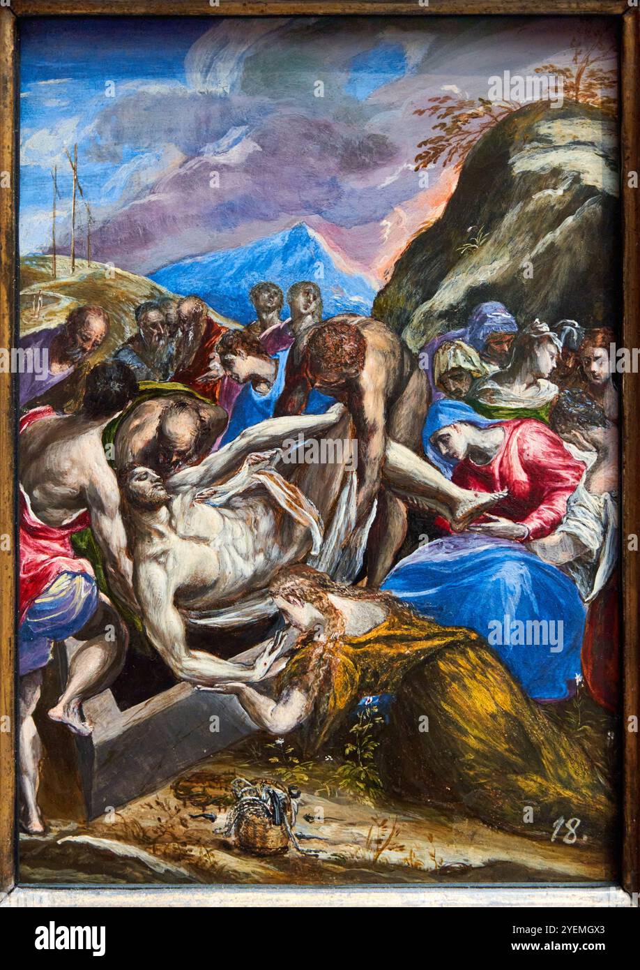 The Entombment of Christ, early 1570s, El Greco (1541-1614), The ...