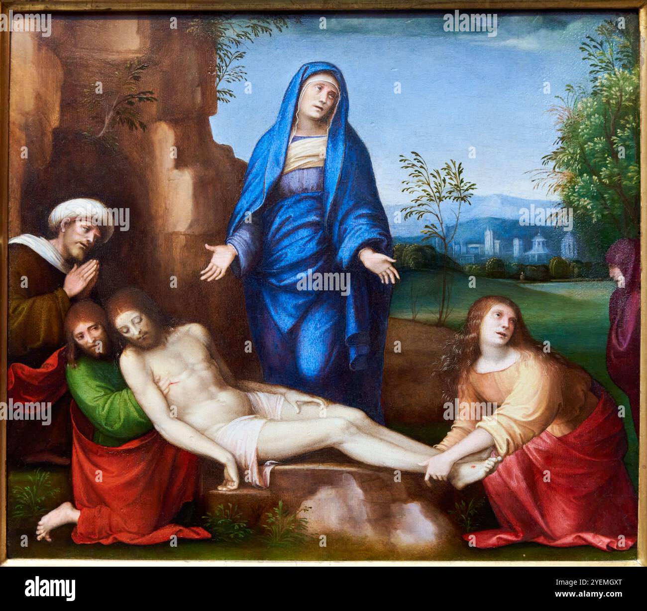 Lamentation over dead christ hi-res stock photography and images - Alamy