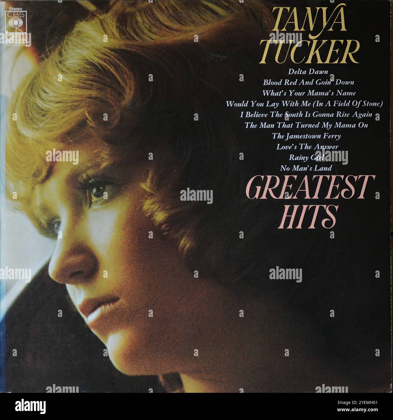Tanya Tucker - Greatest Hits - Original Vinyl Cover Stock Photo - Alamy