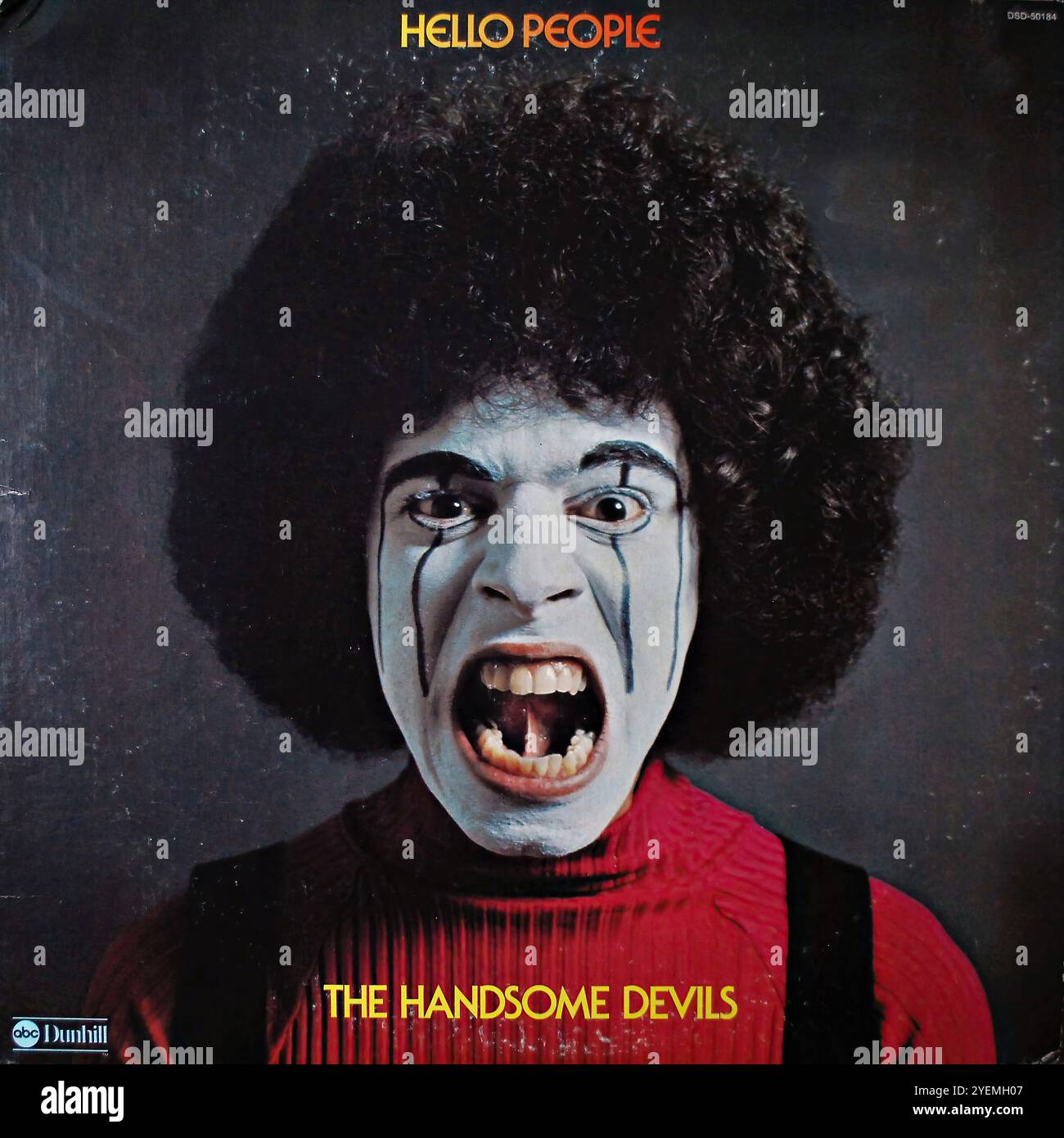 Hello People - The Handsome Devils - Original Vinyl Cover Stock Photo ...
