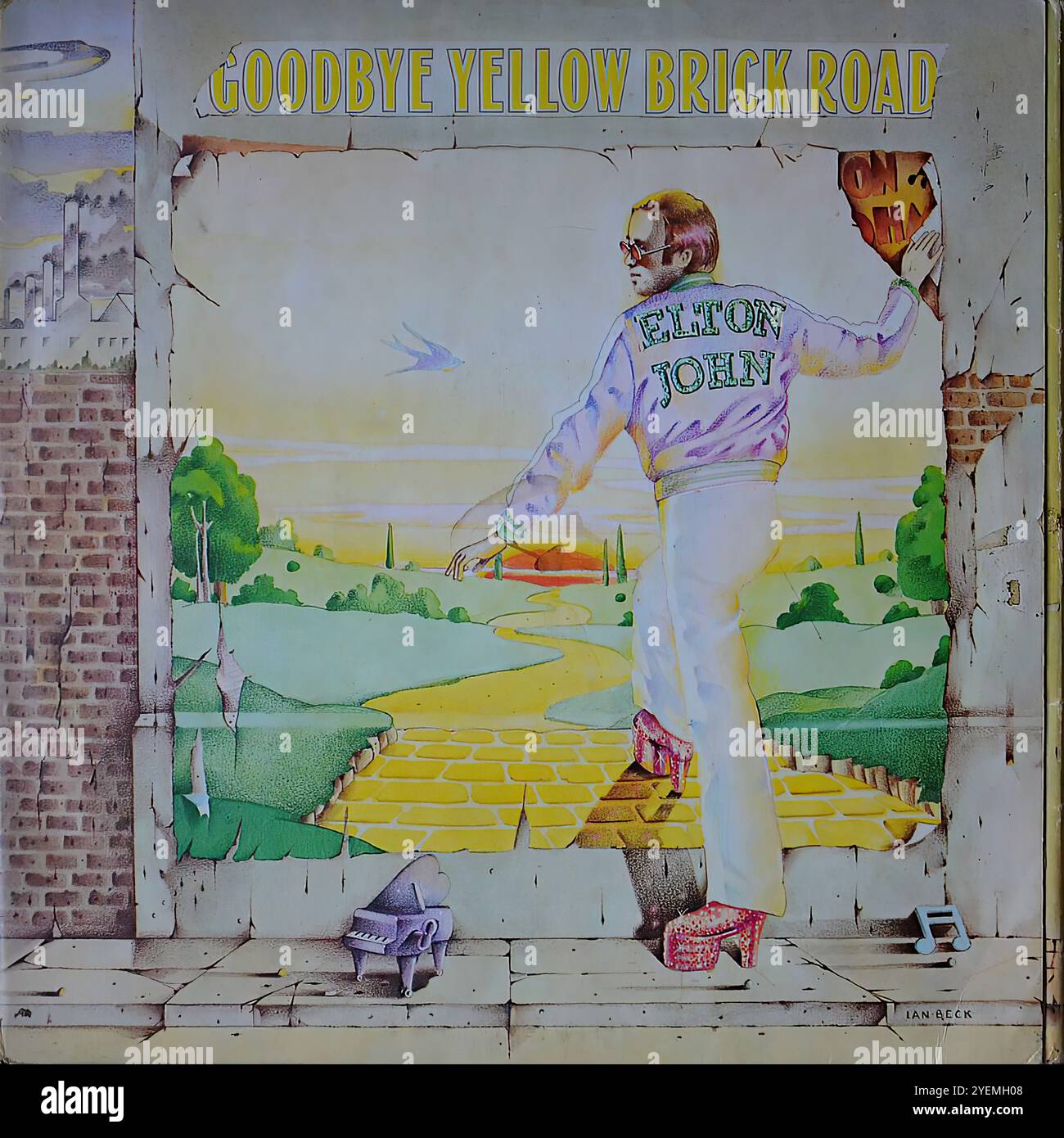 Goodbye yellow brick road elton john hi-res stock photography and ...