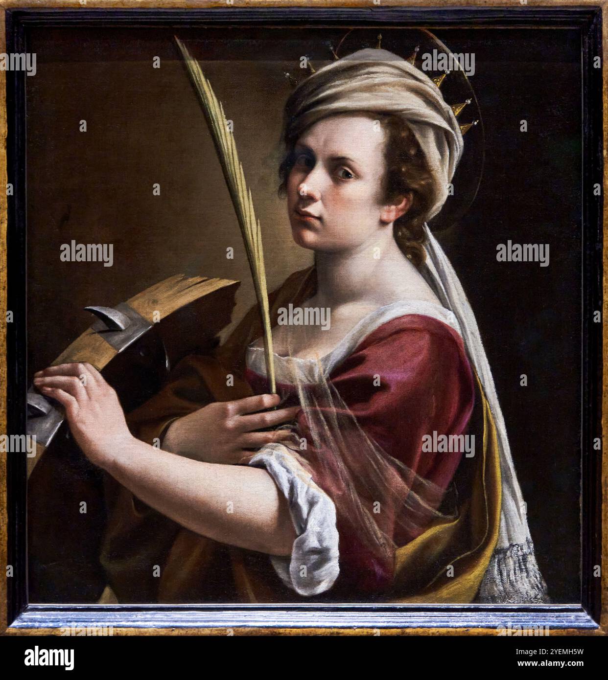 Self Portrait as Saint Catherine of Alexandria, about 1615-1617 ...