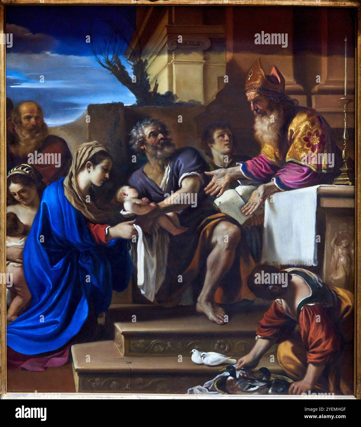 The Presentation of Jesus in the Temple, 1623, Guercino (1591-1666 ...