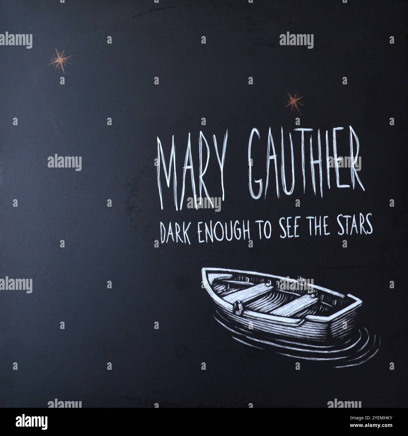 Mary Gauthier - Dark Enough To See The Stars - Original Vinyl Cover ...