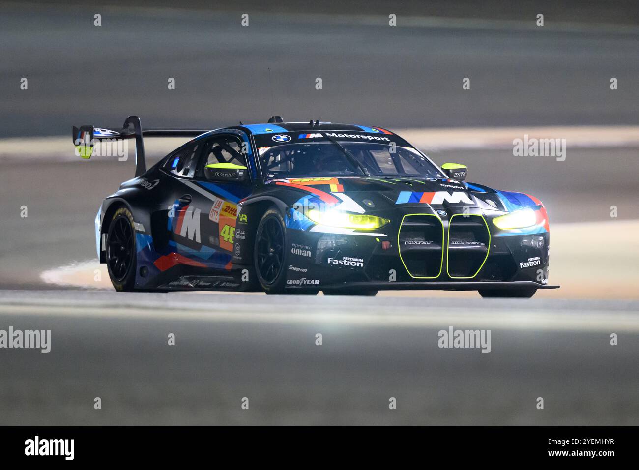 Sakhir, Bahrain. 31st Oct 2024. TEAM WRT No.46 - BMW M4 LMGT3, Ahmad Al ...